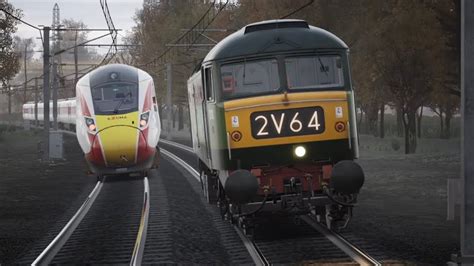 Tsw4 Class 47 Railtour On The Ecml Live Youtube