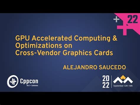Free Video Gpu Accelerated Computing And Optimizations On Cross Vendor