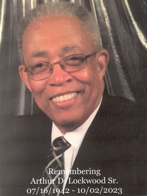 Arthur Douglas Lockwood Sr Obituary Oakland Ca