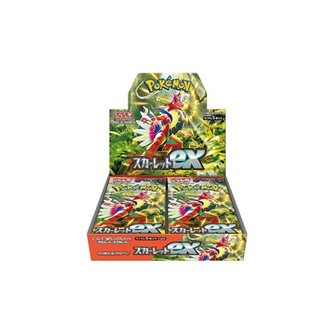 Pokemon Pokemon Card Game Scarlet And Violet Expansion Pack Scarlet Ex Box
