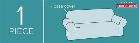 Maytex Collin Stretch 1 Piece Loveseat Furniture Cover