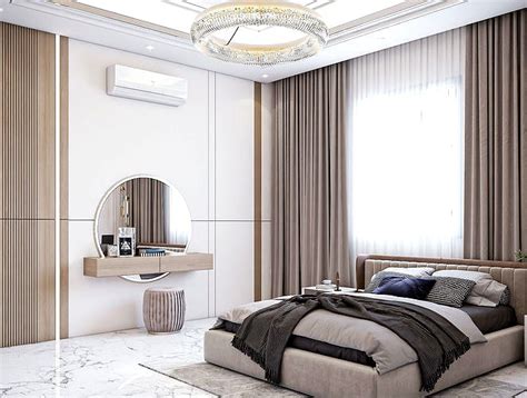 Neoclassical Bedroom Interior Design 3d Model