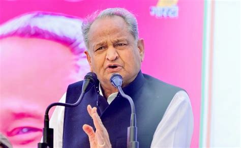 Ashok Gehlots Ex Aide Blames Him For Phone Tapping During 2020