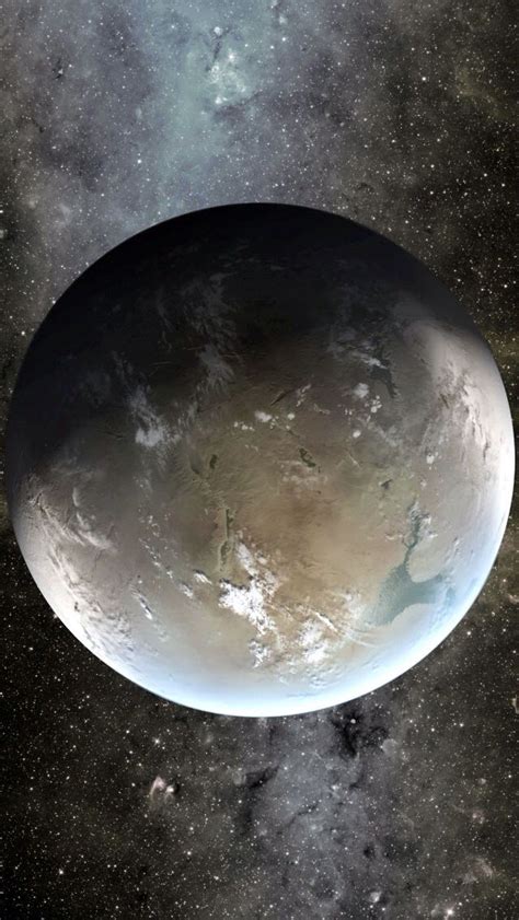 Kepler 62f A Small Habitable Zone World Artist Concept Arte Del
