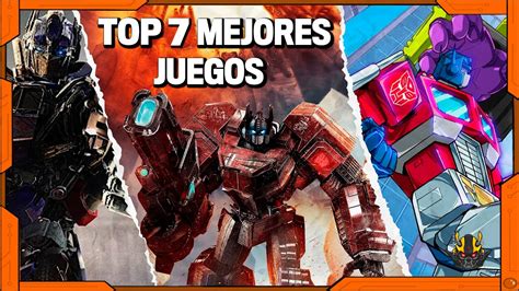 Top 7 Mejores Juegos De Transformers YouTube