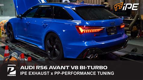 Audi Rs6 Avant V8 Bi Turbo 686 Hps X Ipe Exhaust X Pp Performance