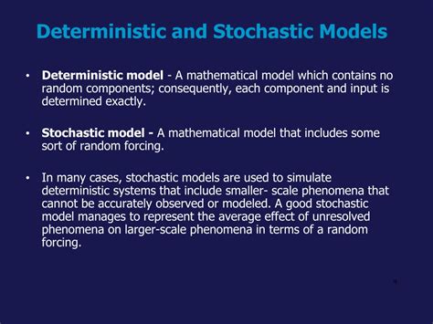 Ppt Geological Modeling Deterministic And Stochastic Models Overview