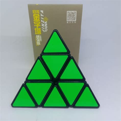 Jual Rubik Pyraminx 3x3x3 Black Base Original Rubiks 3 3 Gan Piramida