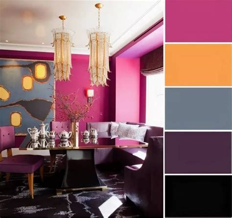 Fuchsia Color In Interior Design