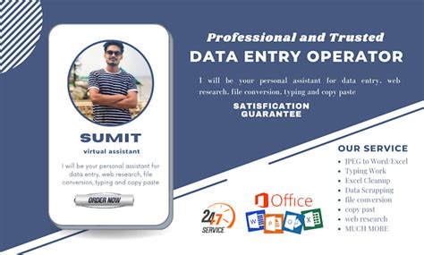 Do Perfect Data Entry File Conversion And Word Excel Expert By