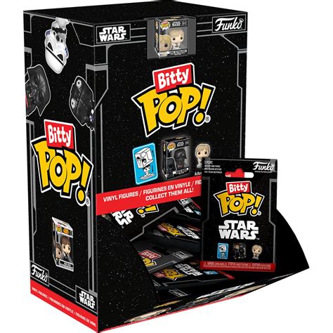 Star Wars Funko Bitty Pop Mini Figure Singles Display Case Of 36