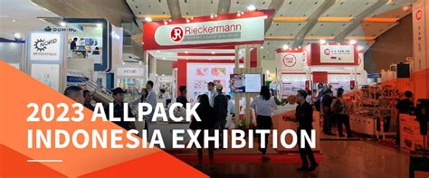 2023 Allpack Indonesia Exhibition｜tsung Hsing Manufacturer