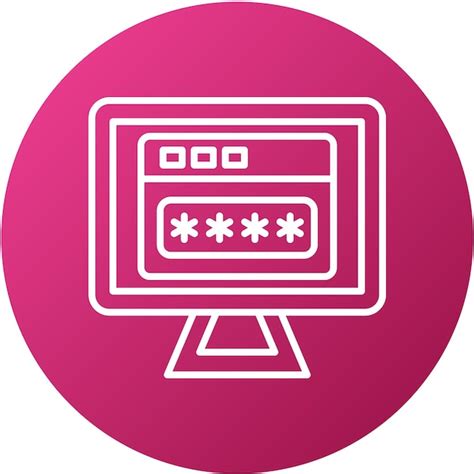Premium Vector Vector Design Password Icon Style