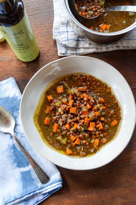 Slow Cooker Lentil Soup Recipe In Jennies Kitchen