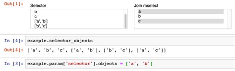 Linked Param Listselector Objects Not Updatting Panel Holoviz Discourse