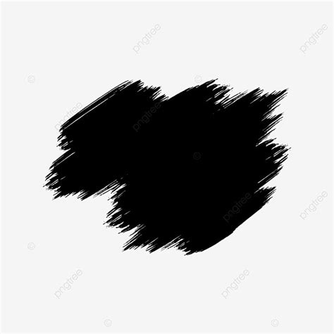 브러쉬 스트로크 수채화 물감 브러시 요약 검은 Png 일러스트 및 벡터 에 대한 무료 다운로드 Pngtree