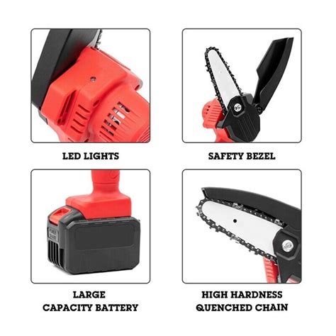 Mini Electric Saw Chainsaw 24v 550w For Woodworkin Grandado