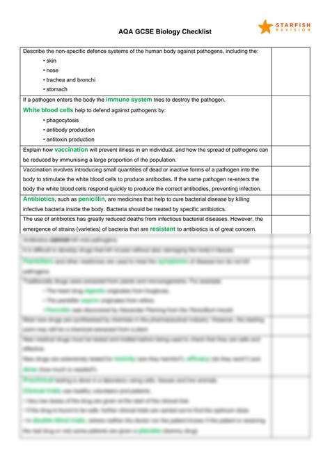 SOLUTION 3 Infection And Response Checklist Studypool