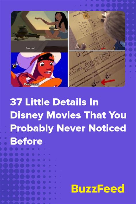 37 Little Details In Disney Movies That You Probably Never Noticed