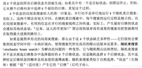 人工智能：一种现代方法学习笔记（第四章）——超越经典搜索最陡爬山法 Csdn博客