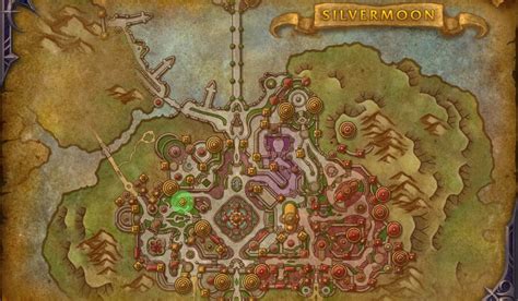 Portal Locations In Silvermoon City