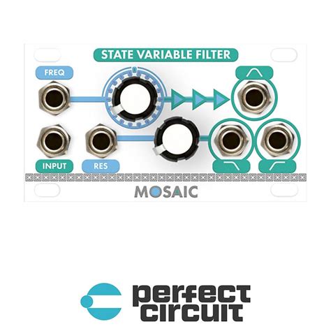 Mosaic State Variable Filter White DEMO Reverb
