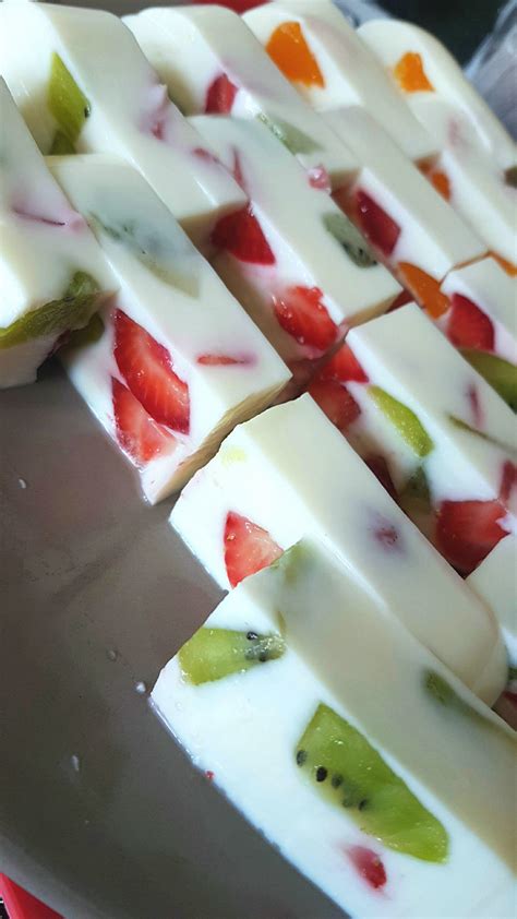 Fruity Milk Jelly R DessertPorn