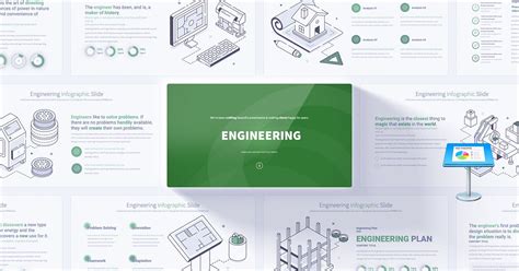 engineering keynote presentation template incl blueprint and blueprint