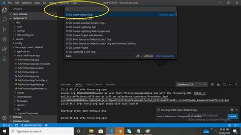 sfdc a blog on salesforce create your first lightning web component
