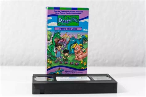 Dragon Tales Follow The Clues 2000 Vhs Tape Sesame Workshop