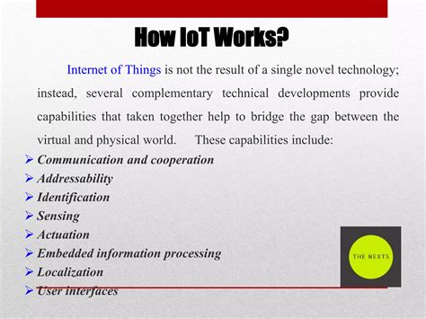 Iot Information Technology Ppt