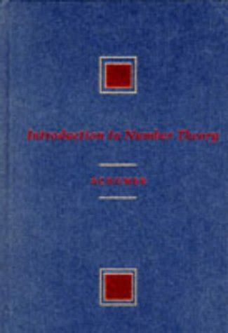 Introduction To Number Theory Abebooks Schumer Peter D