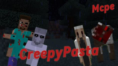 Minecraft Creepypasta Mod Mcpe Youtube
