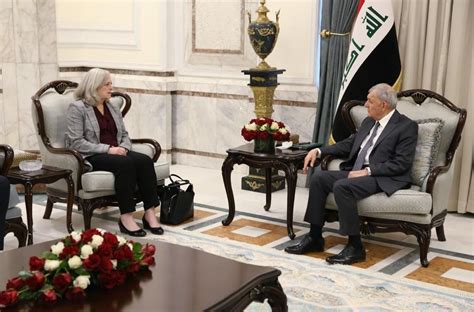 رشيد يؤكد أهمية تعزيز التعاون والتنسيق بين العراق وأمريكا