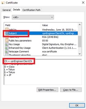 Configure Cert Mapping For Secure Client Auth On Ftd Via Fmc Cisco