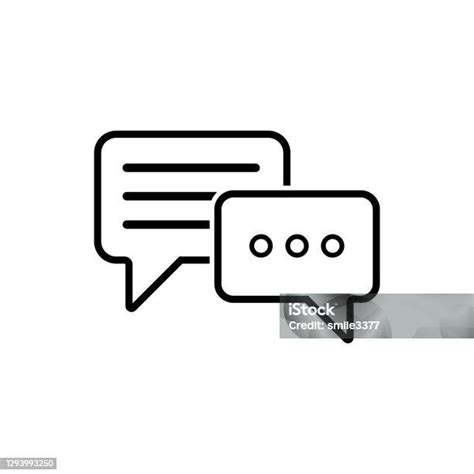 消息向量圖示聊天圖示短信語音氣泡圖示向量插圖向量圖形及更多brand Name Online Messaging Platform圖片