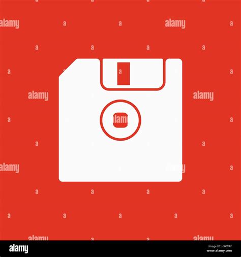 The Floppy Disk Icon Diskette Symbol Flat Stock Vector Image Art Alamy