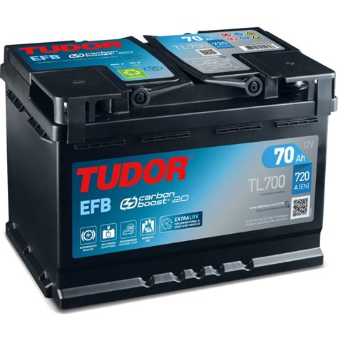Tudor TL700 Start Stop Car Battery Tudor 70Ah 12V