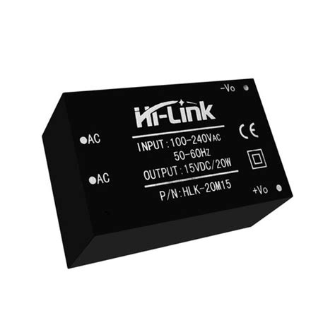 Buy Hlk 20m15 Hi Link 15v 20w Ac Dc Step Down Mini Power Module