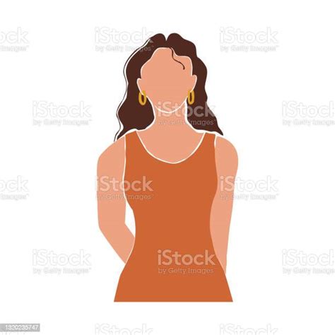 콜라주 초상화 젊은 여성은 미니멀 한 현대 추상적 인 트렌디 한 현대의 아름다움과 패션에 직면합니다 여성 실루엣 모양 아트
