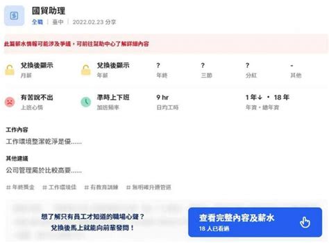 「比薪水網站」揭低薪、高工時供求職者避雷 企業公司怒提告 法官這樣判 社會 Ctwant