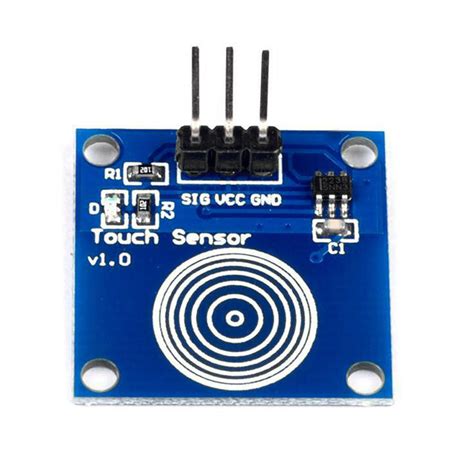 Módulo De Sensor Digital Ttp223 Módulo De Botón De Interruptor Táctil