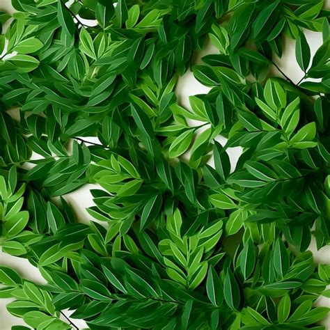 Premium Photo Tileable Borderless Green Leaves Texture