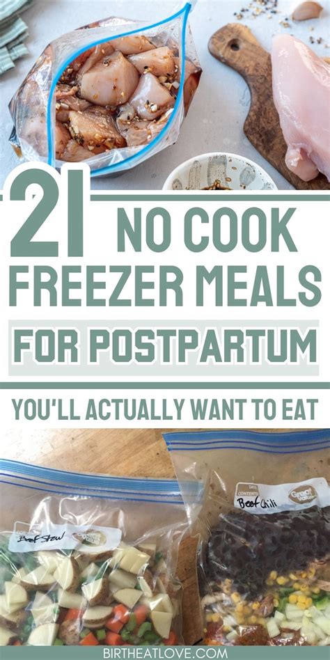 21 Healthy Freezer Meals For New Moms Artofit