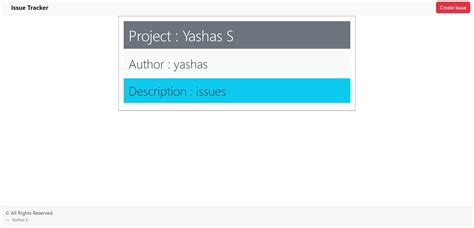 Github Yashas682issuetracker Issuetracker