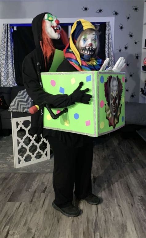 Jack In The Box Carried By A Scary Clown Scary Clowns Jack In The