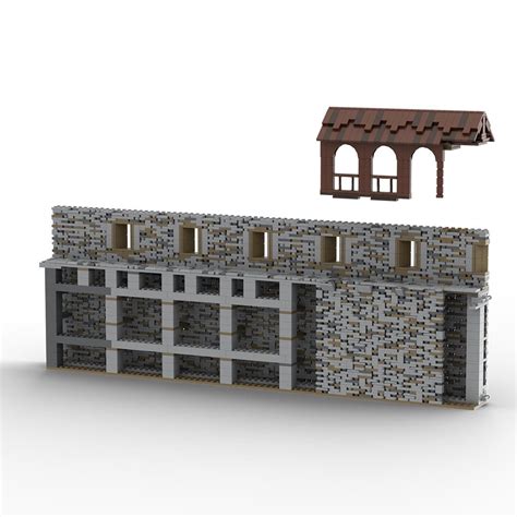 Moc 206490 Building 04 Castle Hohengeroldseck Building Blocks Lesdiy