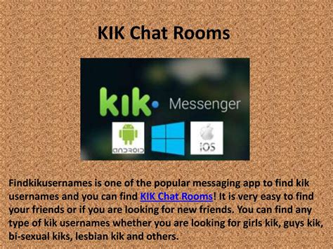 Kik Messenger Girls