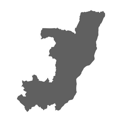 Mapa Del Congo Vector Premium