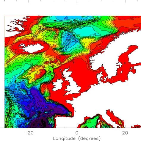 Pdf Optimisation Of A Bathymetry Database For The North European Shelf Seas
